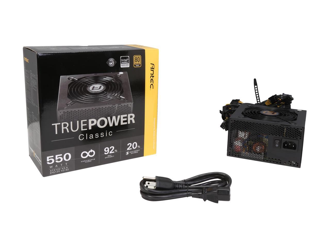 Antec TruePower Classic series TP-550C 550 W Power Supply - Newegg.com