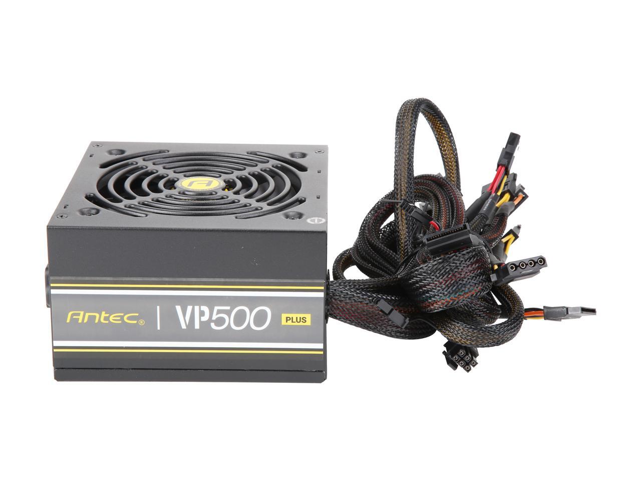 Antec Value Power Series VP500 Plus, 500W Non-Modular, 80 PLUS ...