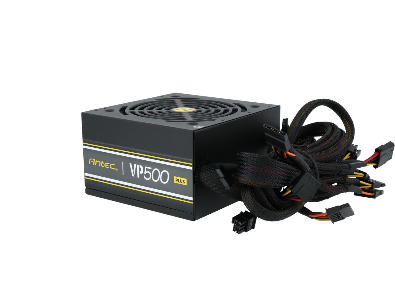 Antec Value Power Series VP500 Plus, 500W Non-Modular, 80 PLUS ...