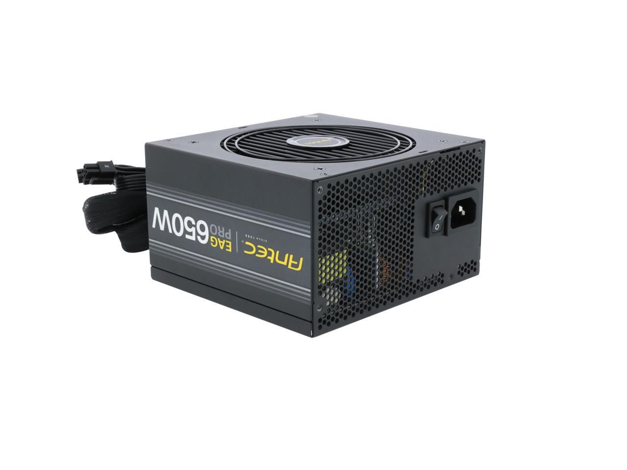 Antec Earthwatts Gold Pro Series EA650G Pro 650W Semi-Modular, 80 PLUS ...