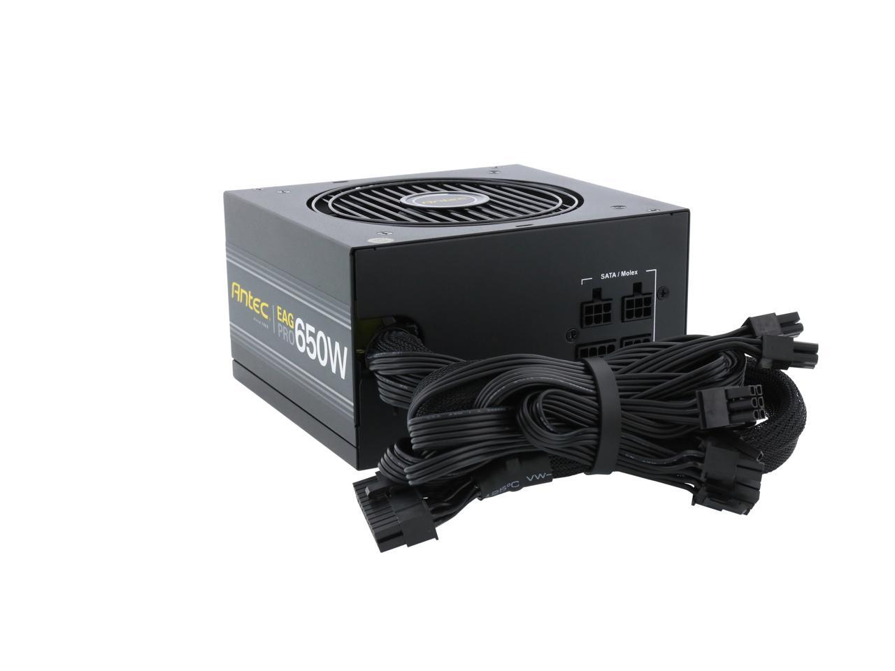 Antec Earthwatts Gold Pro Series EA650G Pro 650W Semi-Modular, 80 PLUS ...