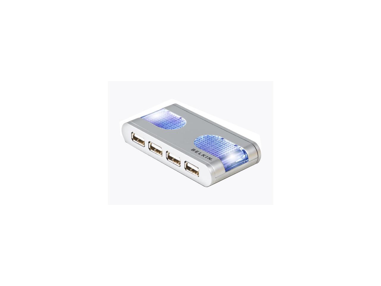 BELKIN F5U700 Hi-Speed USB 2.0 7-Port Lighted Hub - Newegg.com