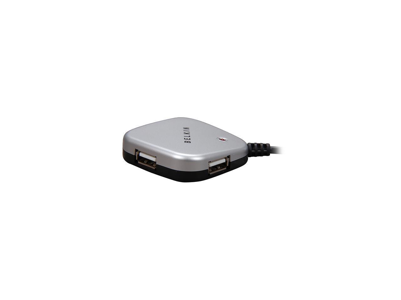 BELKIN F5U407 USB 2.0 4-Port Ultra Mini Hub - Newegg.com