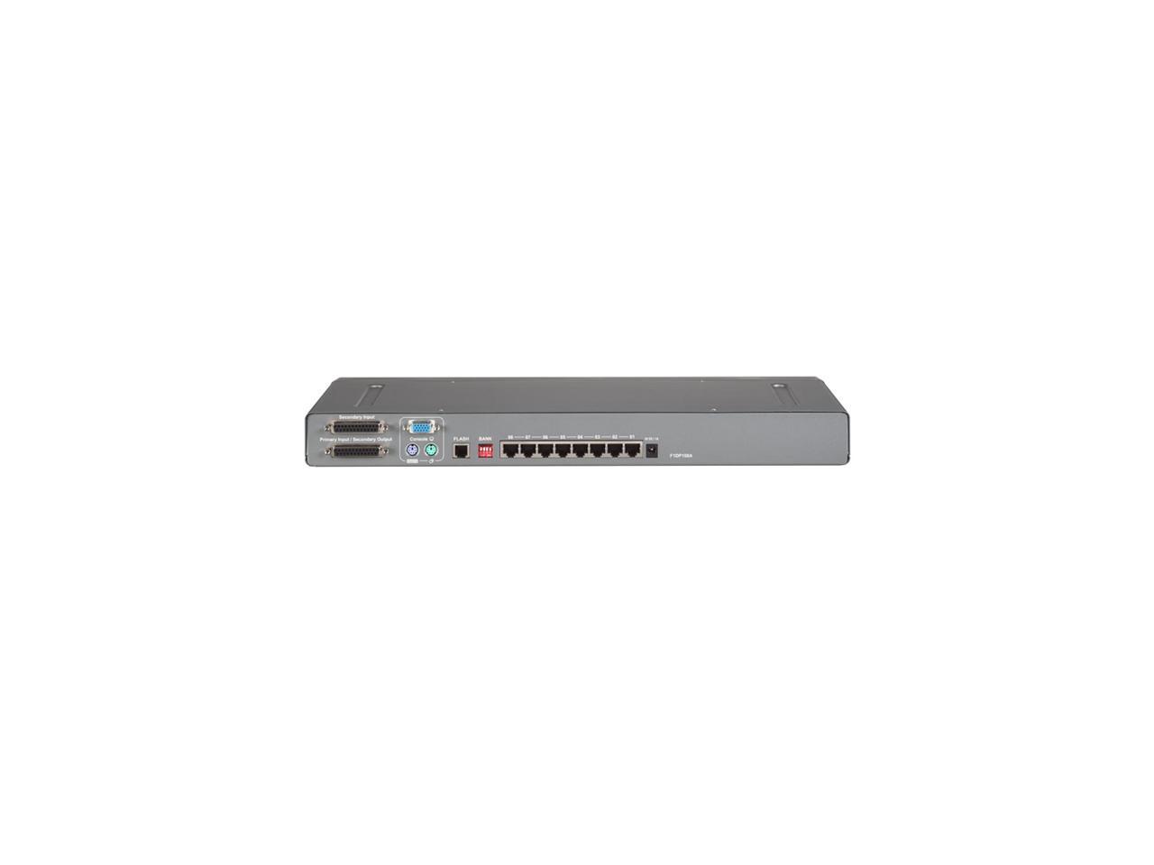 BELKIN F1DP108A-B SMB 8-port Cat5 KVM Switch - Newegg.com