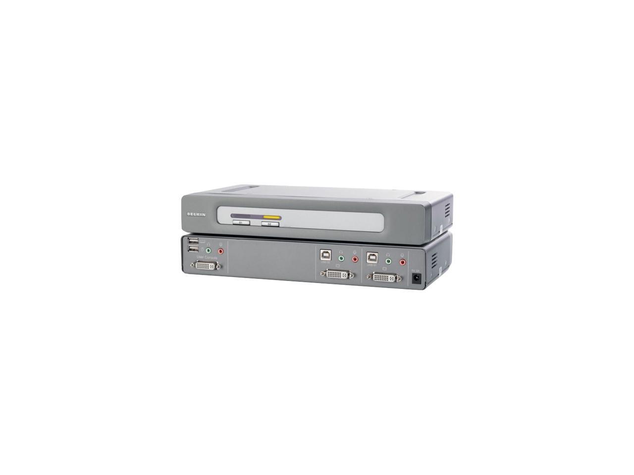 BELKIN F1DN102D Omniview Secure 2port KVM - Newegg.com