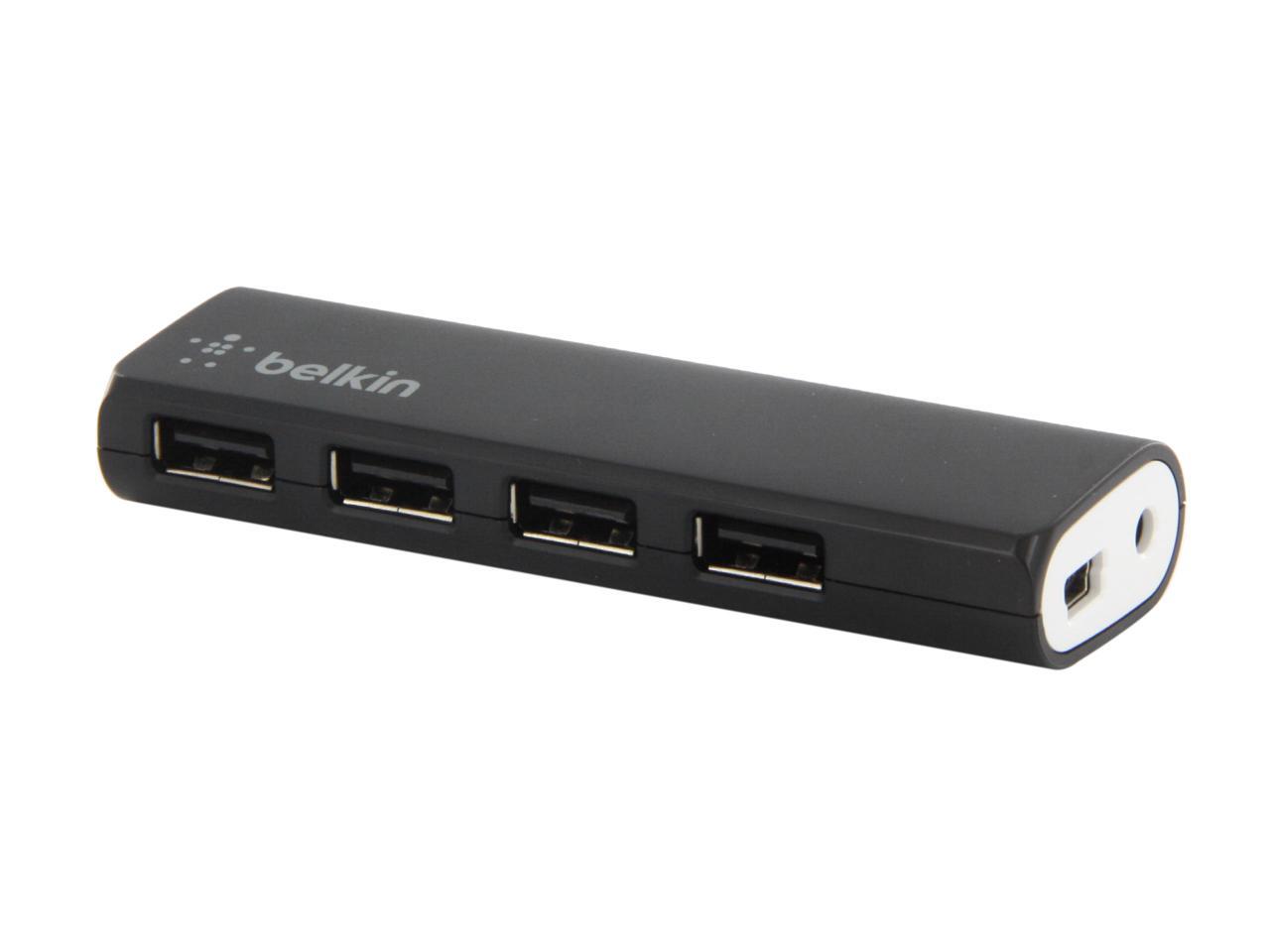 Open Box: Belkin Ultra-Slim Series 4-Port USB 2.0 Hub (F4U040v ...