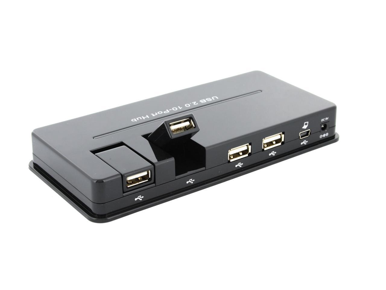 GWC HU2SA0 USB 2.0 10-Port Hub - Newegg.com