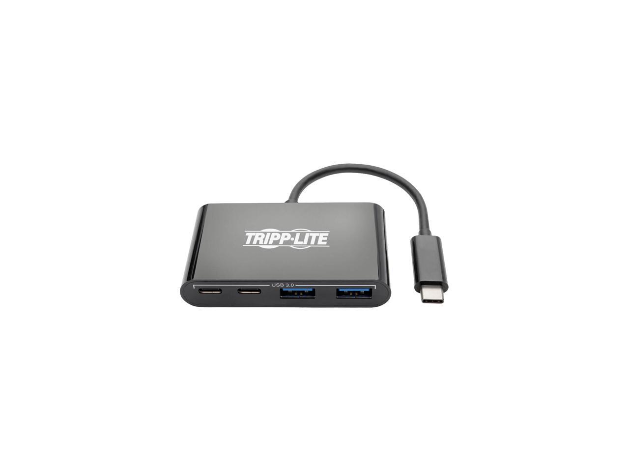 Tripp Lite USB 3.1 Gen 1 USB-C Portable Hub with 2 USB-C Ports and 2 ...