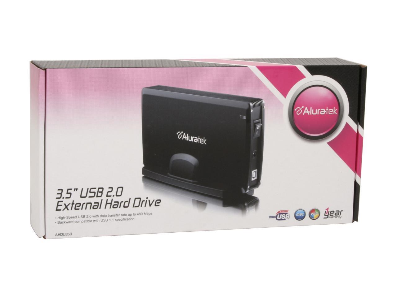 Aluratek AHDU350 External Enclosure - Newegg.com