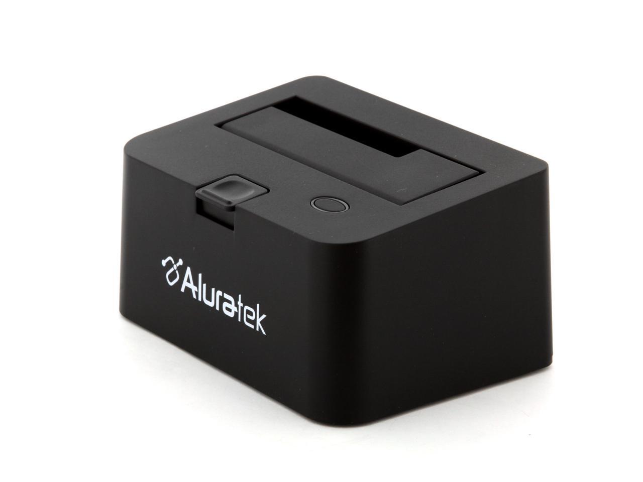 Aluratek External 2.5" & 3.5" Black SuperSpeed USB 3.0 SATA Hard Drive ...