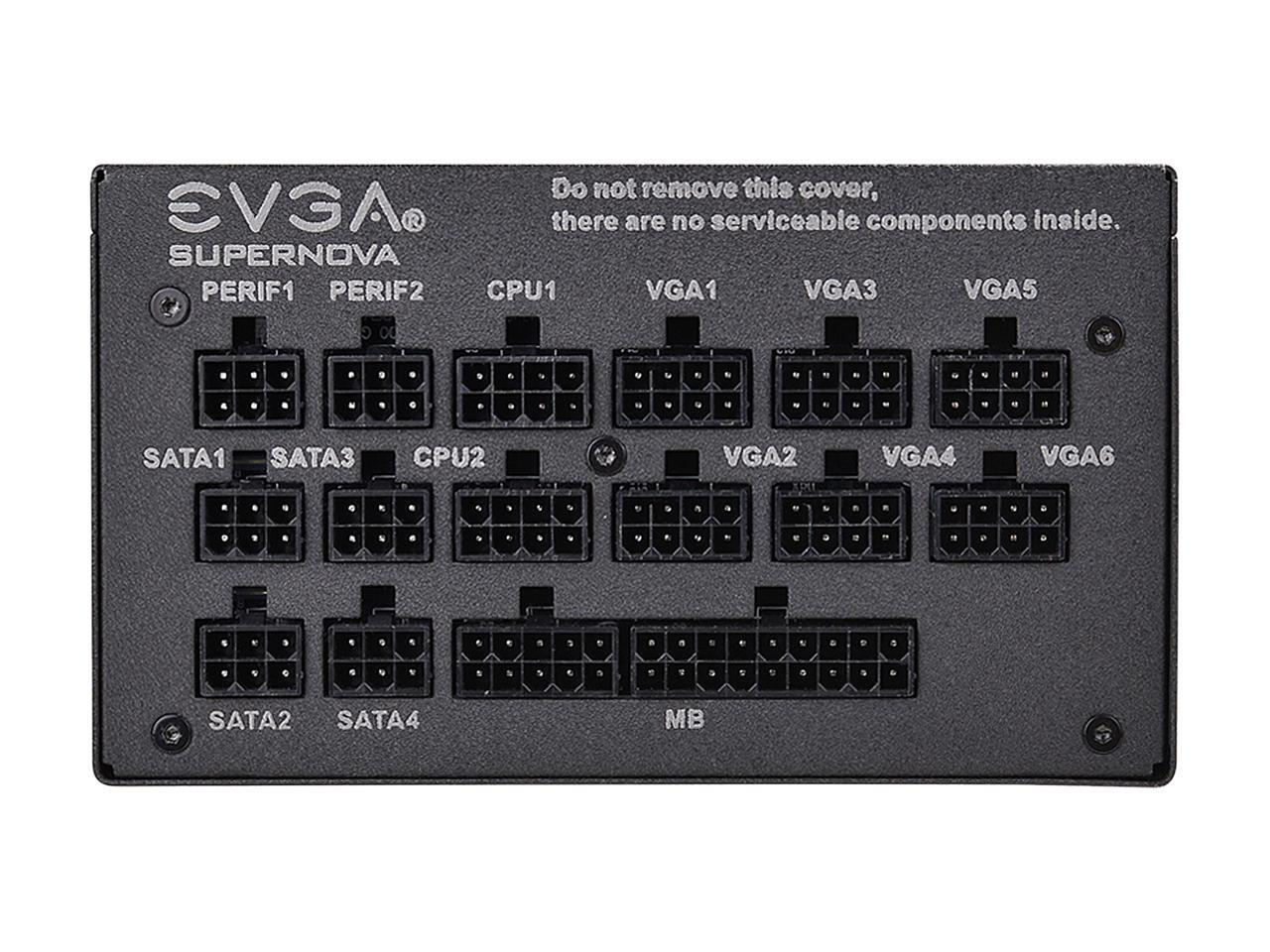 EVGA SuperNOVA 1000 G+, 80 Plus Gold 1000W, Fully Modular, FDB Fan, 10 ...