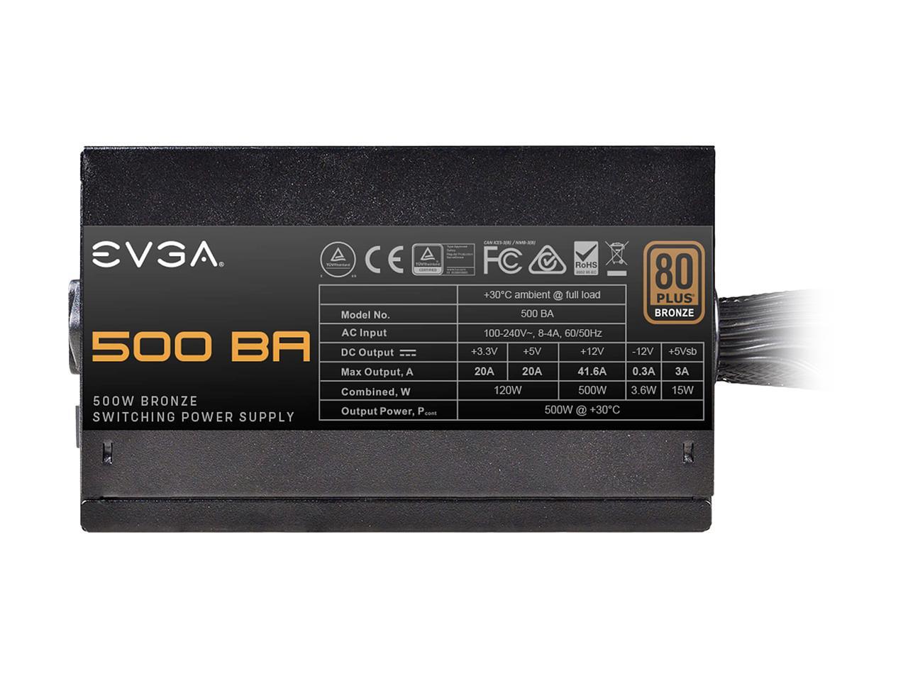 EVGA 500 500W SLI CrossFire Non-Modular Power Supply - Newegg.ca