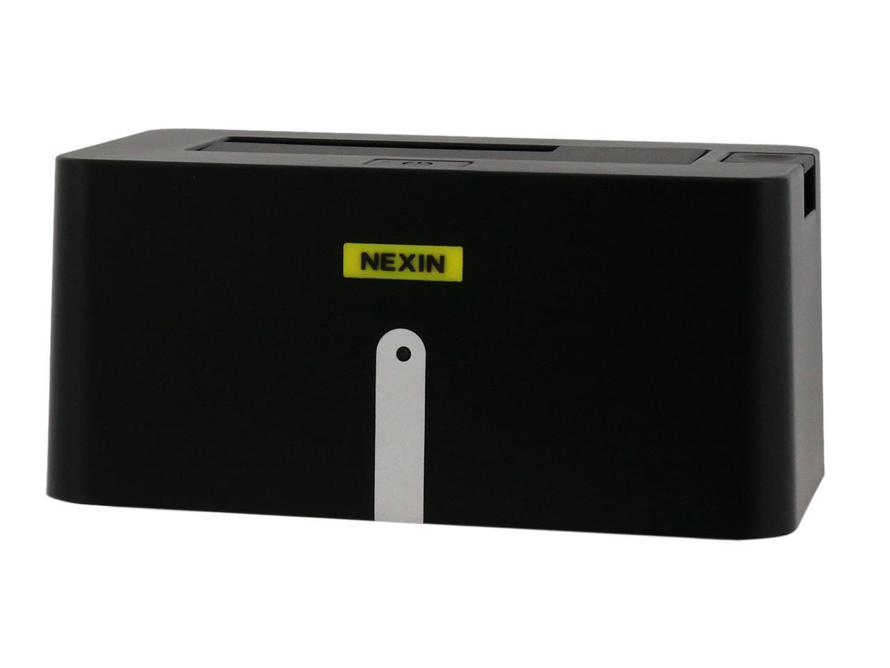 NEXIN NEX-DS1U3 2.5" & 3.5" Black Single Bay SATA I/II/III USB 3.0 ...