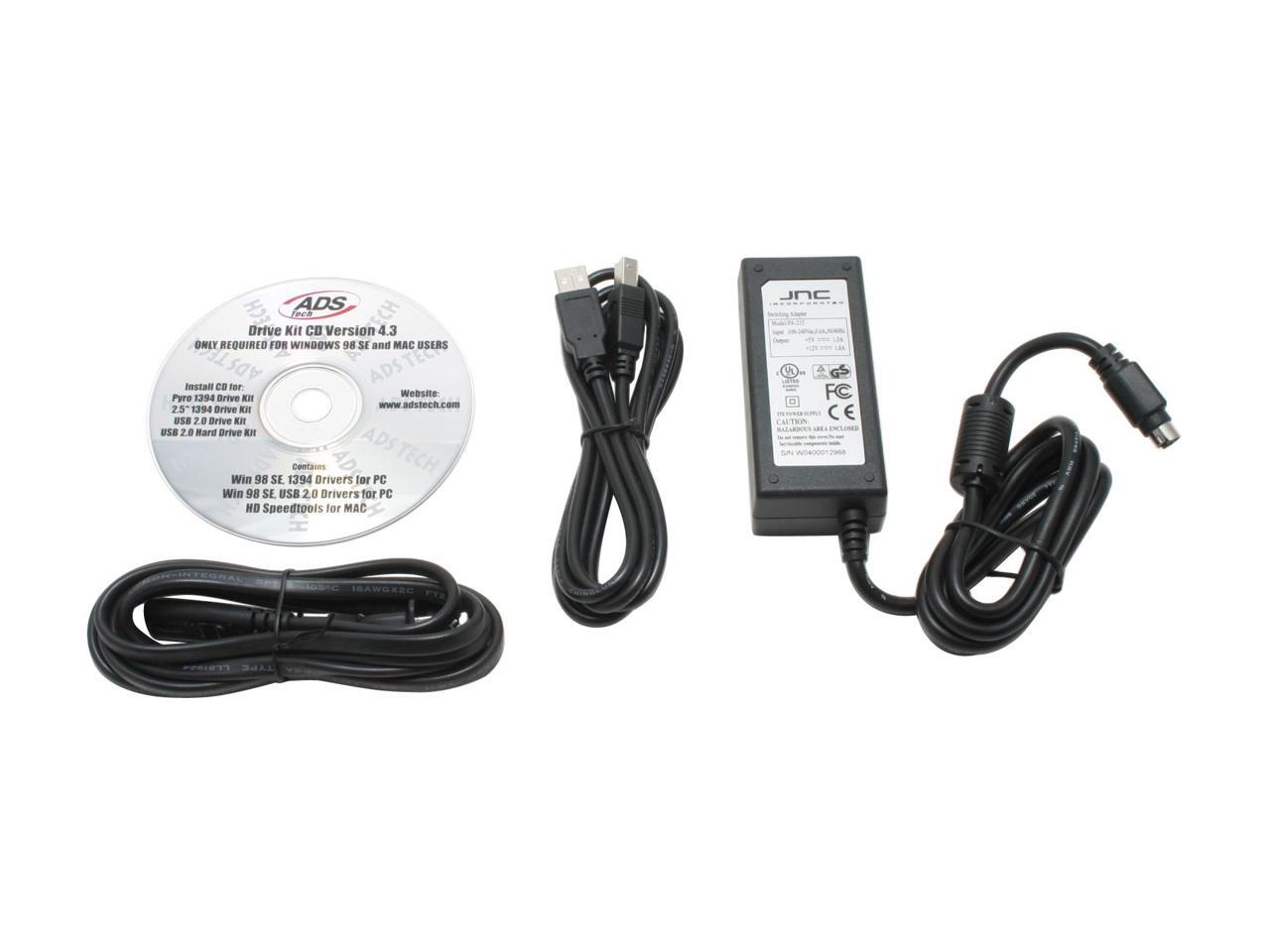 ADS Tech USBX-835 Hard Drive Kit - Newegg.com