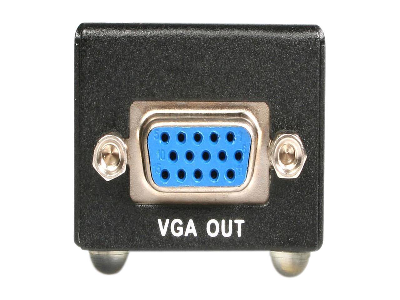 StarTech.com VGA Video Extender Remote Receiver over Cat 5 (UTPE Series ...