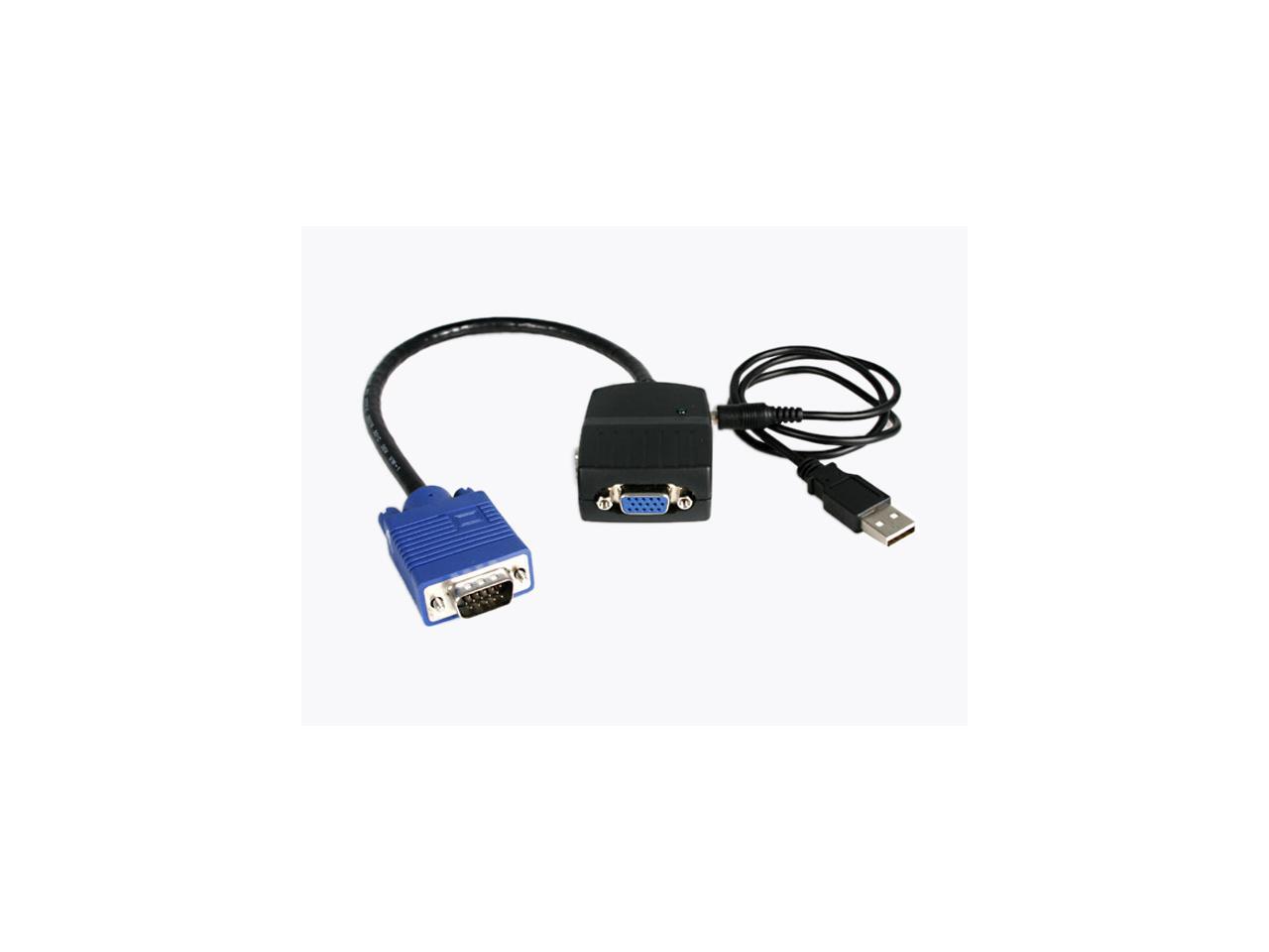 StarTech.com ST122LE 2 Port VGA Video Splitter - USB Powered - Newegg.com