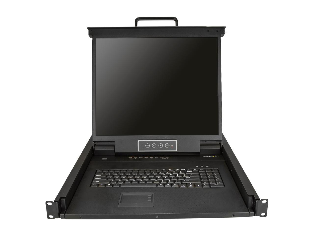 StarTech RKCONS1908K Rackmount KVM Console 1U 19in 8 Port KVM StarTech RKCONS1908K Rackmount KVM Console 1U 19in 8 Port KVM
