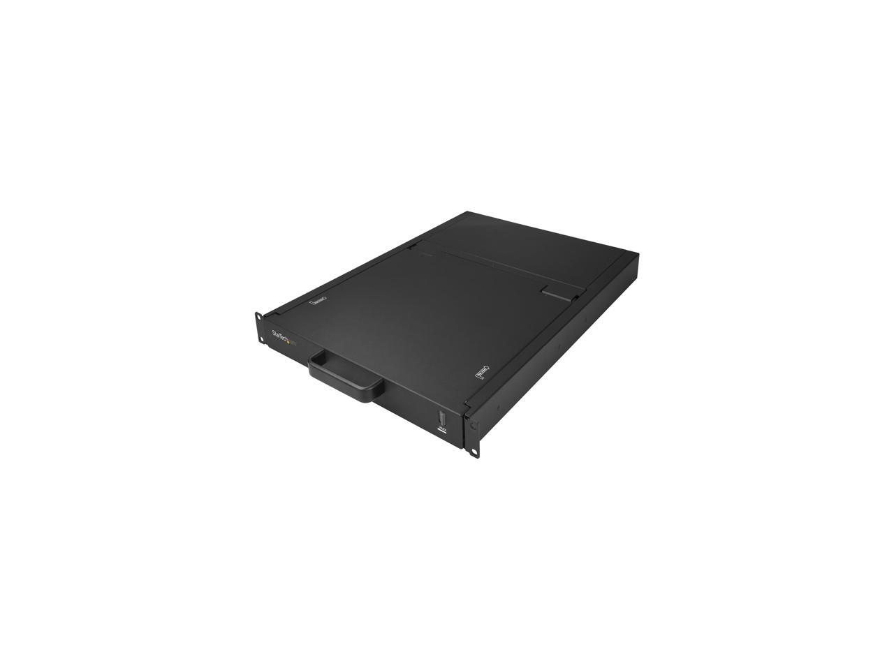 StarTech.com RKCONS1901 Rackmount KVM Console - 1U - 19in Display ...