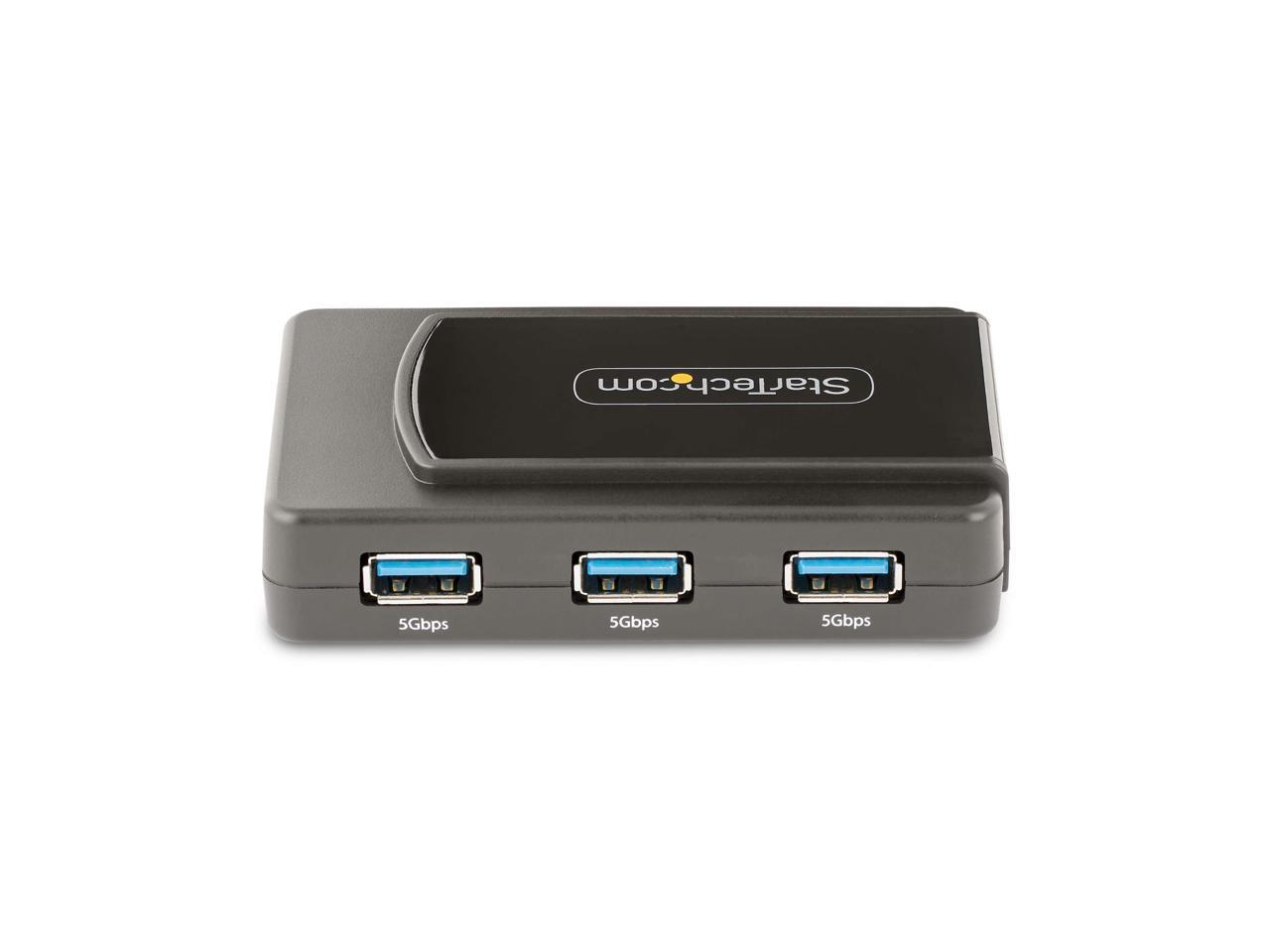 StarTech.com 5G7AS-USB-A-HUB 7-Port USB Hub with On/Off Switch - USB 3. ...