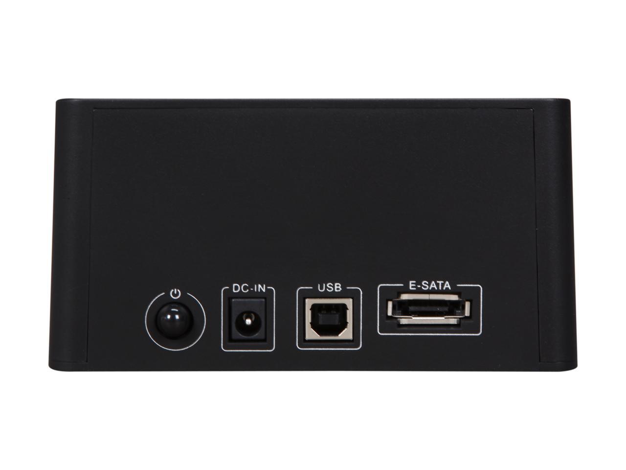 Sharkoon SATA QuickPort Pro Black Hard Drive Docking with hub/reader ...