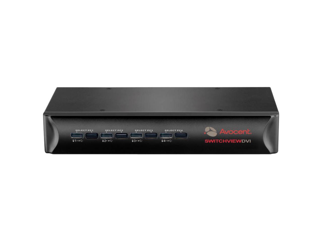 Avocent 4SVDVI10-001 SwitchView DVI 4-port KVM Switch - Newegg.com