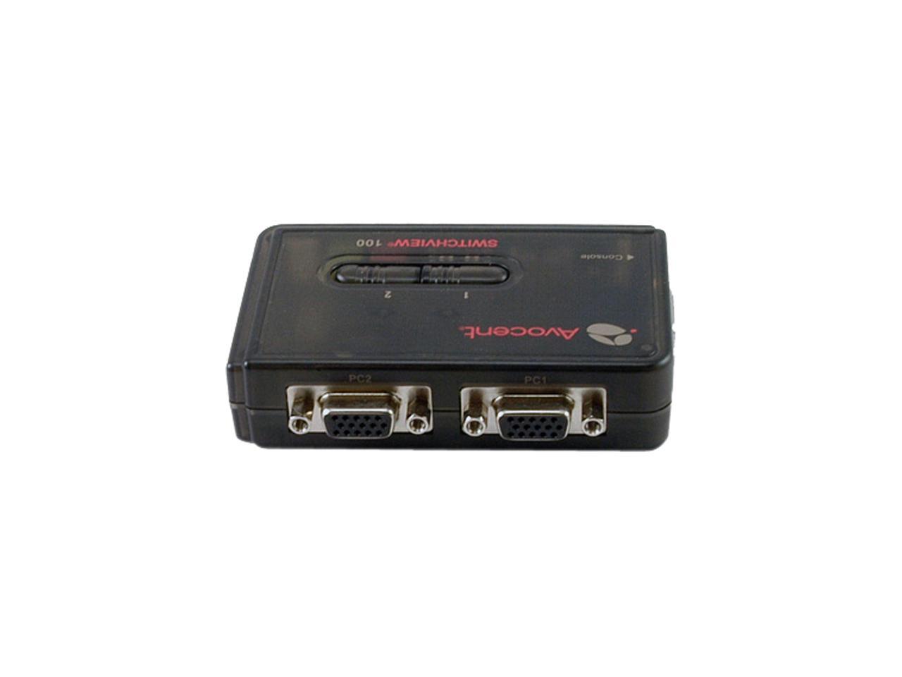Avocent SwitchView 100 2SV120BND1 SwitchView 100 2-port USB KVM Switch ...