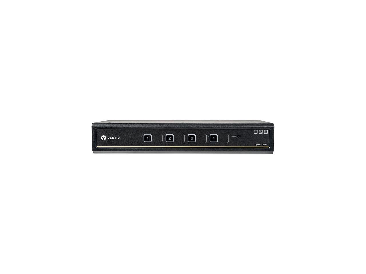 Vertiv Cybex SC900 Secure Desktop KVM|4 Port Dual-Head|DisplayPort DPP ...
