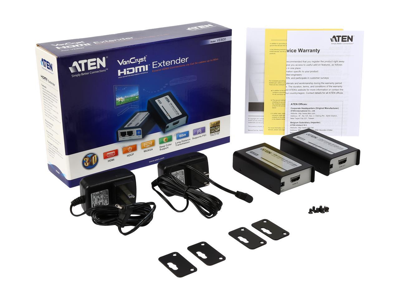 ATEN VE800 HDMI Video Extender - Newegg.com