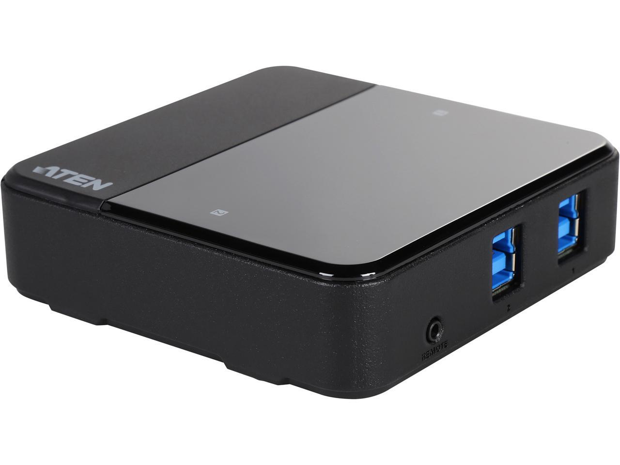 ATEN US234 2-port USB 3.0 Peripheral Sharing Device - Newegg.com