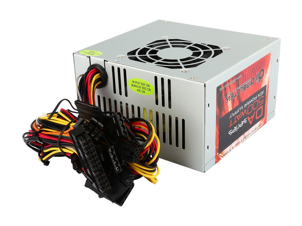 Refurbished: Diablotek DA Series PSDA500 500 W Power Supply - Newegg.com