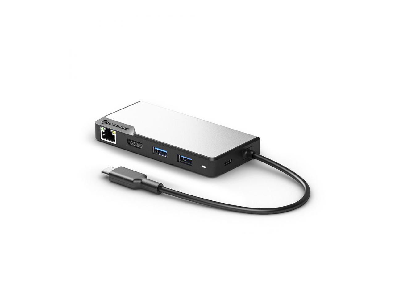 Alogic UCFUPRGVV2-SGR USB-C Fusion MAX 6-in-1 Hub V2 - Newegg.com