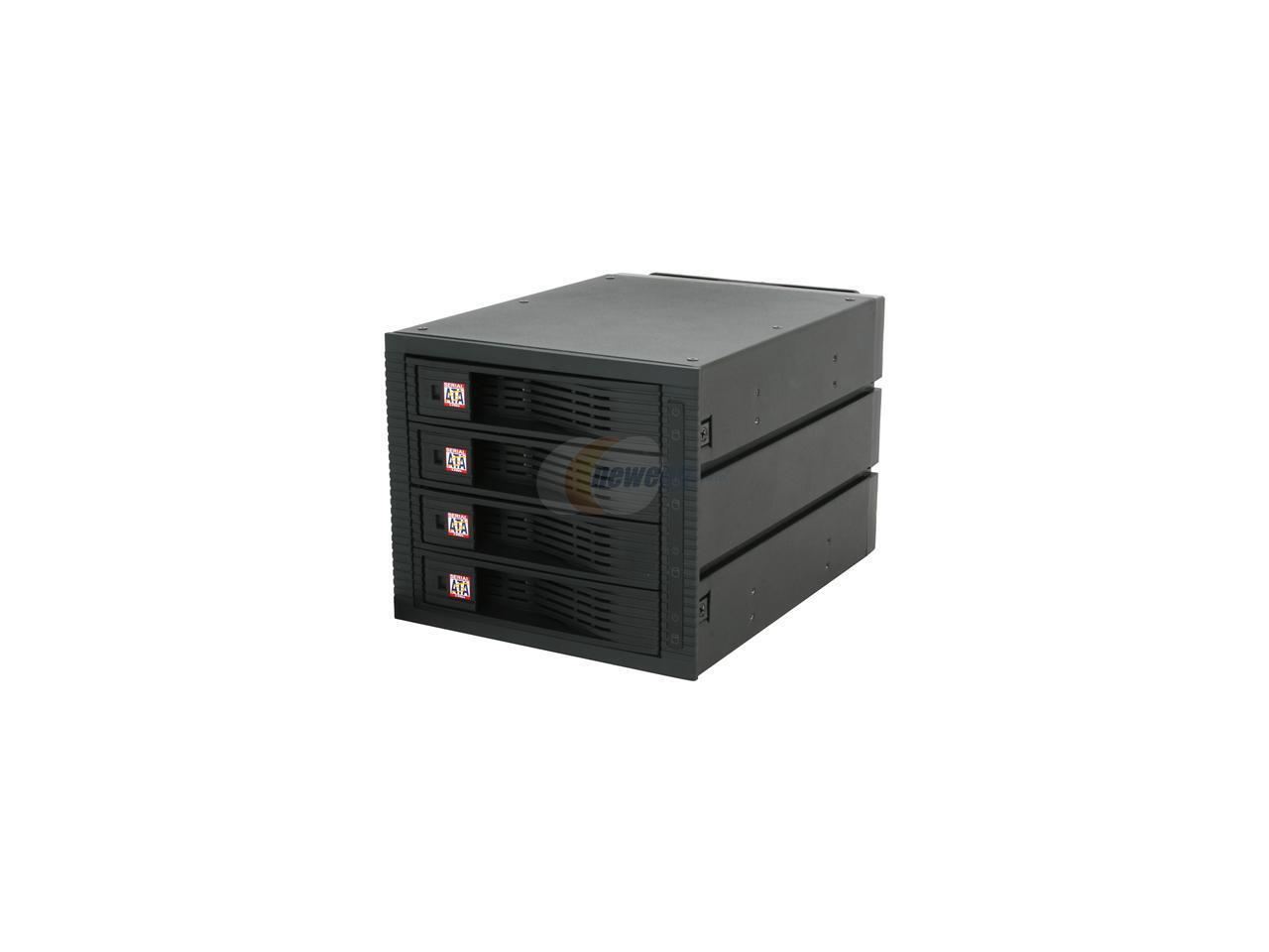 KINGWIN KF-4001-BK SATA Internal Hot Swap Rack 4 Bays w/ Fan - Newegg.com