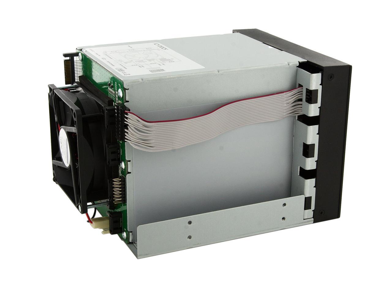 ICY DOCK MB154SP-B 4 in 3 SATA 6Gbps Hot-Swap Hard Drive Backplane Raid ...