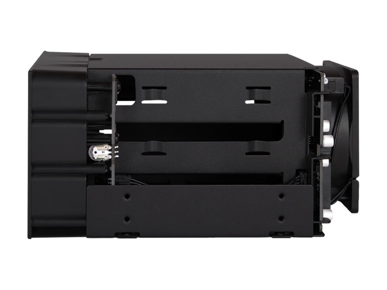 ICY DOCK flexiDOCK MB830SP-B Tray-less 3 Bay Removable 3.5-inch SATA ...