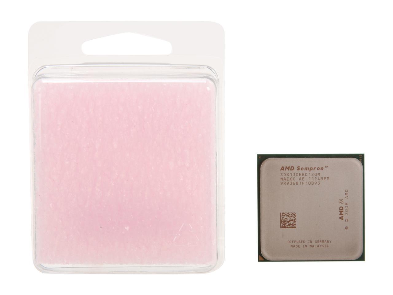 Amd Sempron 130 Sempron Sargas Single Core 2 6 Ghz Socket Am3 45w