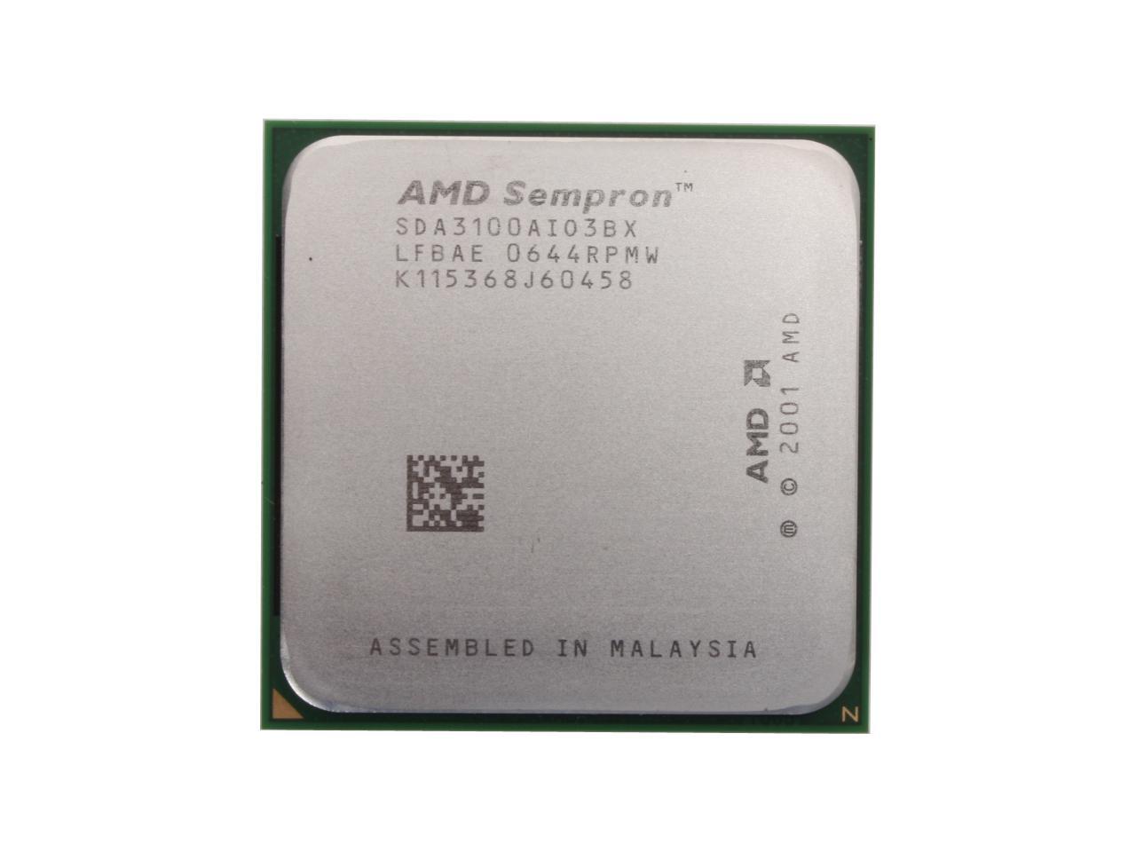 AMD Sempron 64 3100+ - Sempron 64 Palermo Single-Core 1.8 GHz Socket ...
