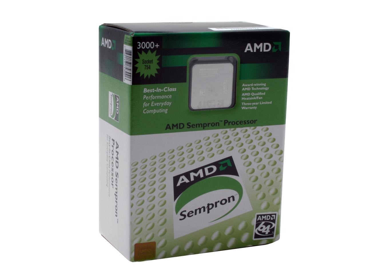 AMD Sempron 64 3000+ - Sempron 64 Palermo Single-Core 1.8 GHz Socket ...