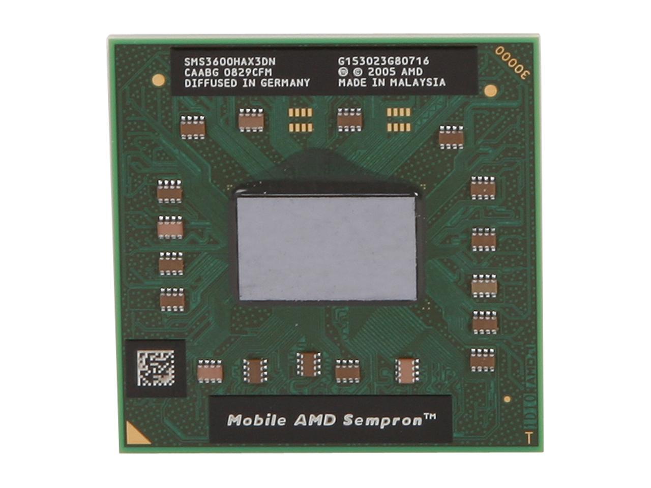 Refurbished: AMD Mobile Sempron 3600+ 2.0 GHz Socket 754 62W ...