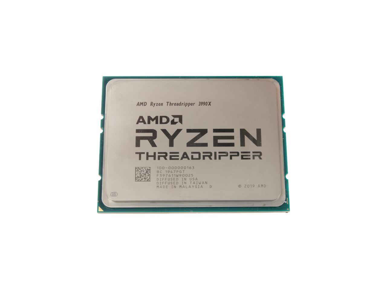 AMD Ryzen Threadripper 3990X 2.9 GHz Socket sTRX4 100-000000163 Desktop ...