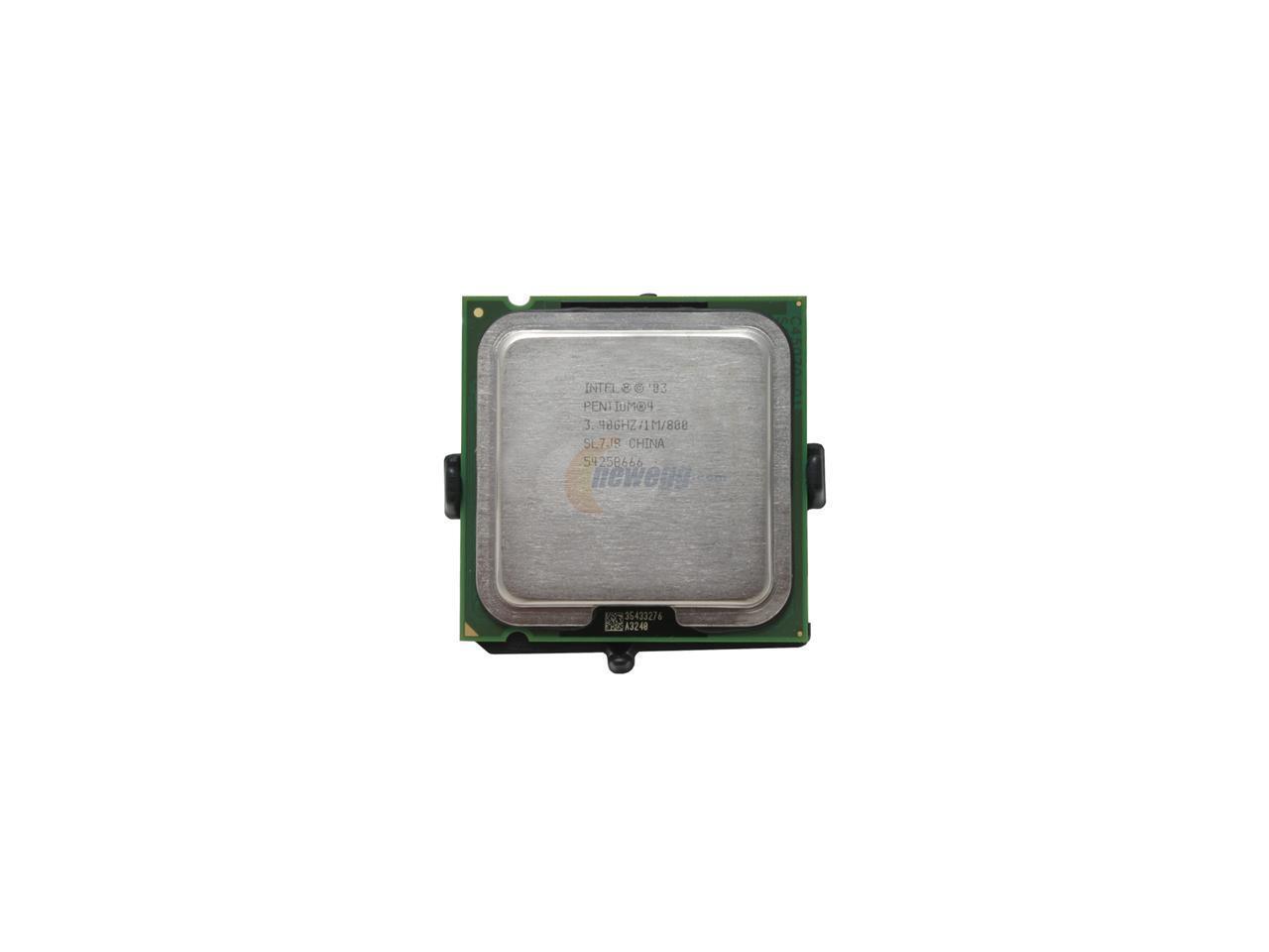 Intel Pentium 4 550 - Pentium 4 Prescott Single-Core 3.4 GHz LGA 775 ...