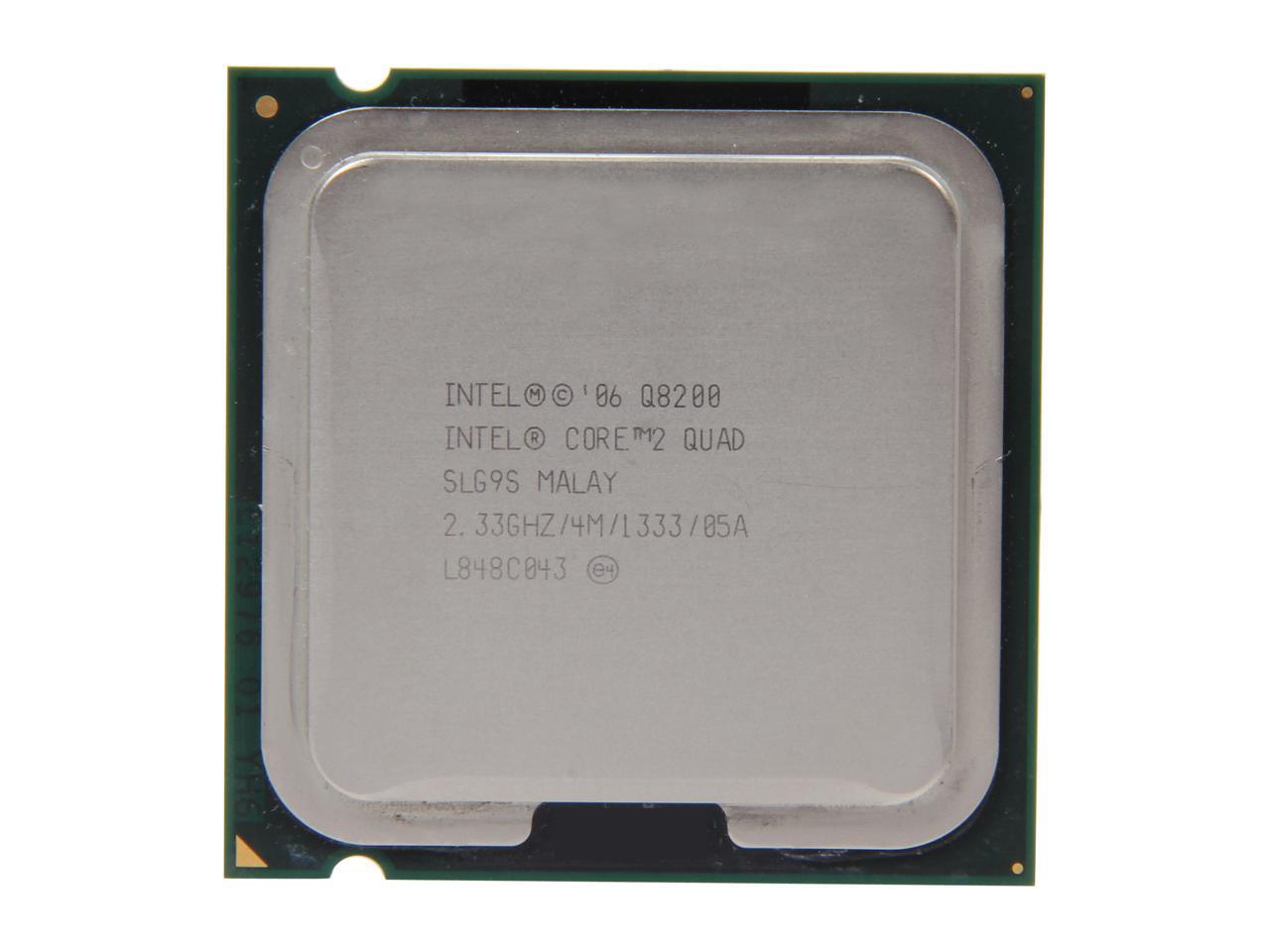 Refurbished: Intel Core 2 Quad Q8200 - Core 2 Quad Quad-Core 2.33 GHz ...