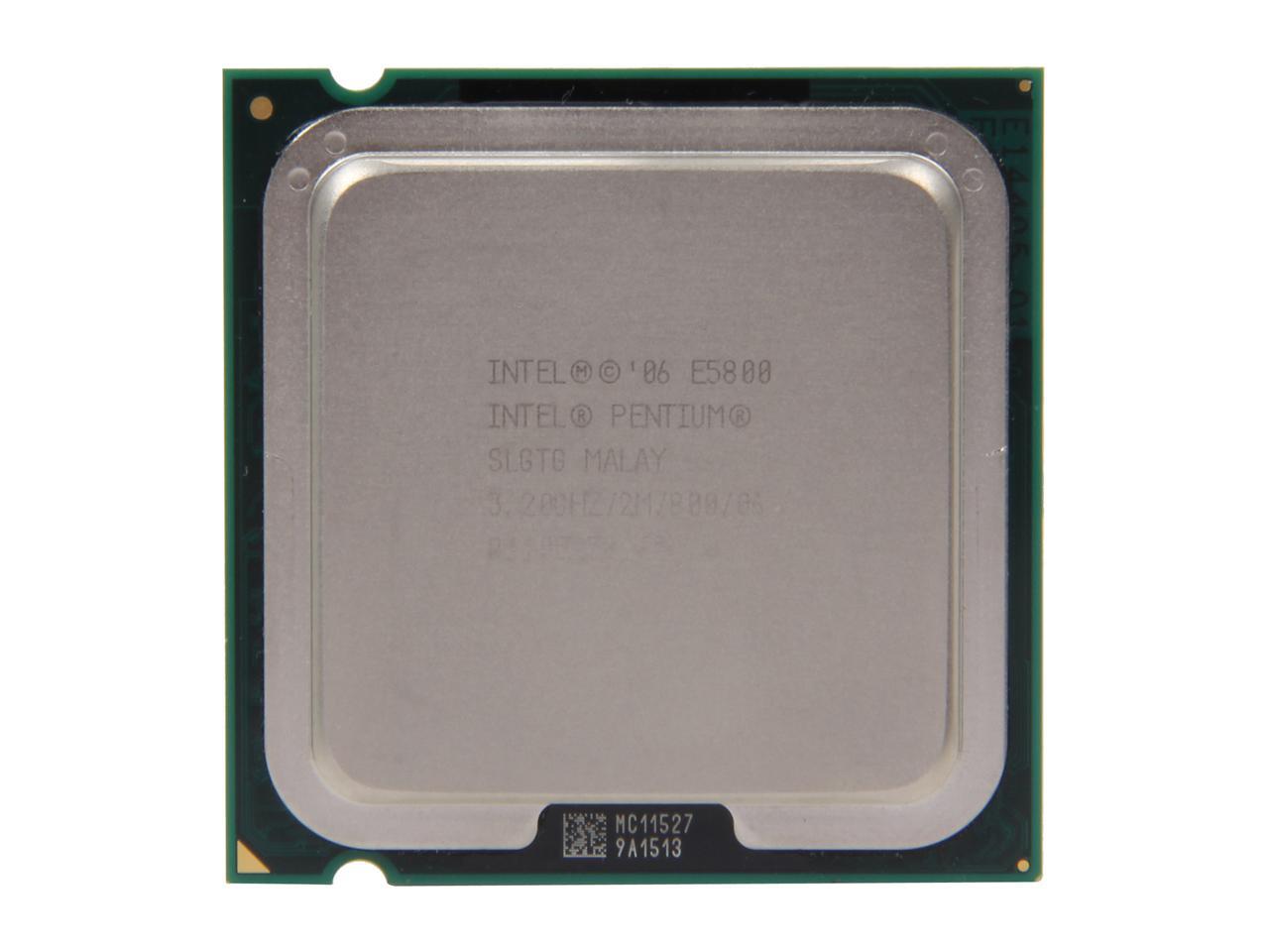 Refurbished: Intel Pentium E5800 - Pentium Wolfdale Dual-Core 3.2 GHz ...