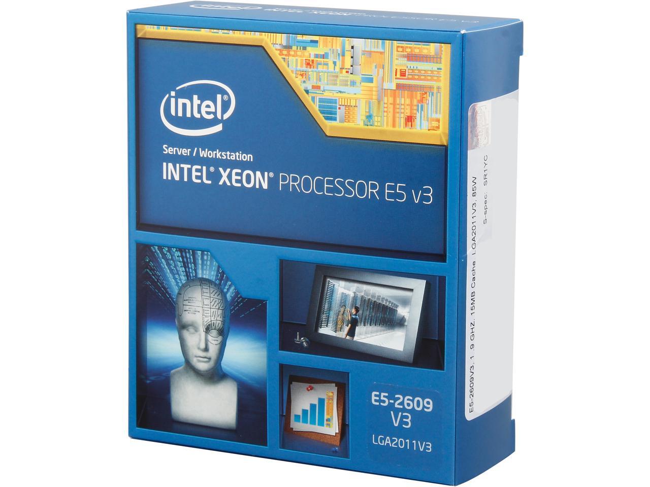 Intel Xeon E5-2609 v3 1.9 GHz LGA 2011-3 85W BX80644E52609V3 Server ...