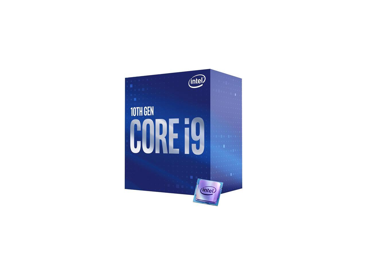 Intel Core i9-10900 2.8 GHz LGA 1200 BX8070110900 Boxed Desktop ...
