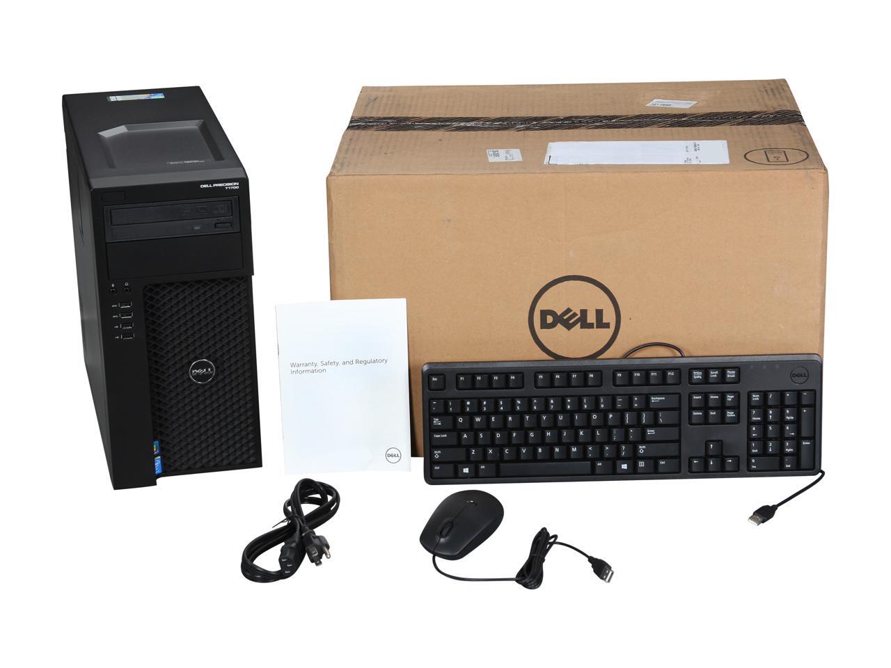 DELL Precision Mini-tower Workingstation Intel Core i5-4570 3.2GHz 4GB ...