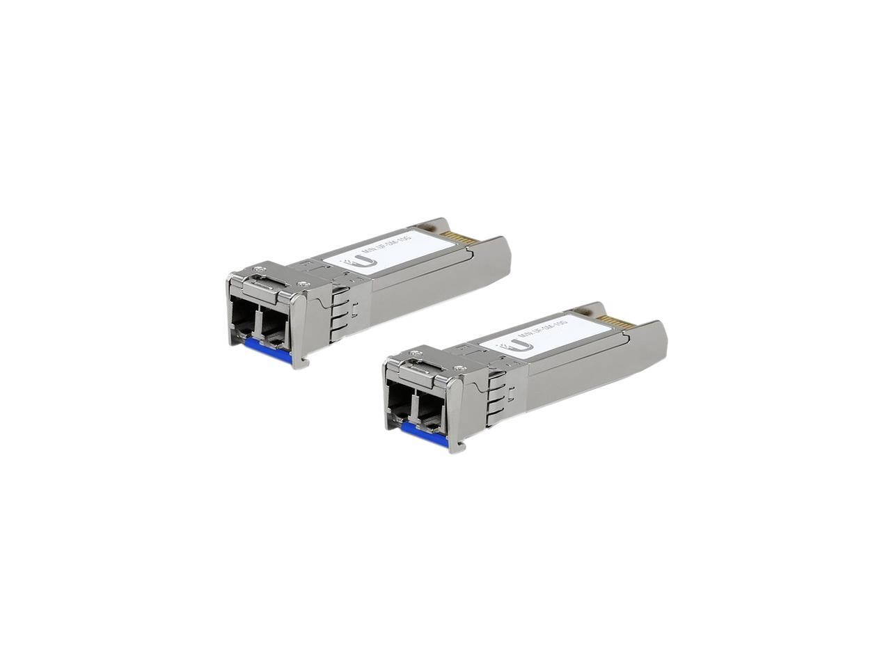 Ubiquiti UniFi 10G Singlemode Fiber SFP 1310nm LC UF-SM-10G (2-Pack ...