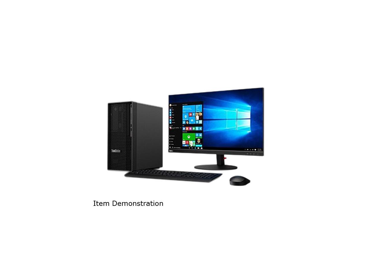 Lenovo Desktop Computer ThinkStation P340 Tower 30DH00JEUS Intel Core ...