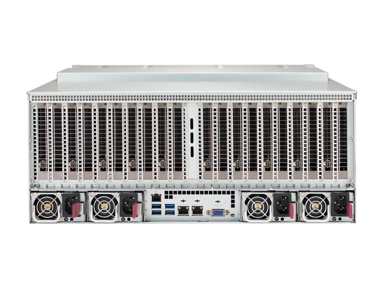 SuperMicro GPU 4029GP-TRT2 DUAL LGA 3647 DDR4 2000W Redundant PSU ...