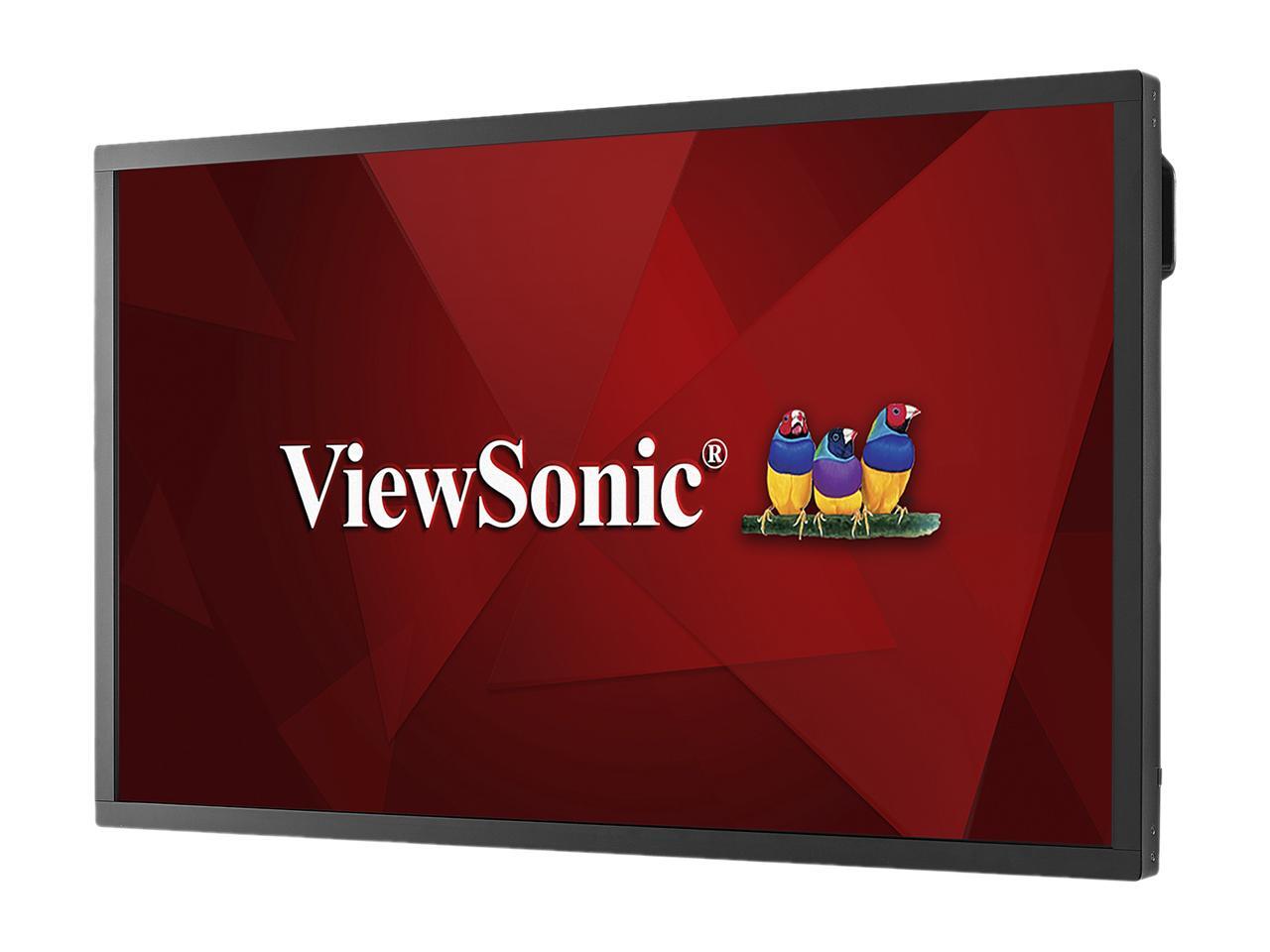 ViewSonic CDM4300T 43" Edge-lit Interactive Digital Signage with ...