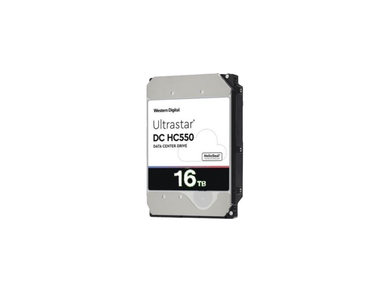 HGST Ultrastar DC HC550 16TB 512MB 7200RPM SAS 12GB/s ULTRA 512E TCG P3 ...